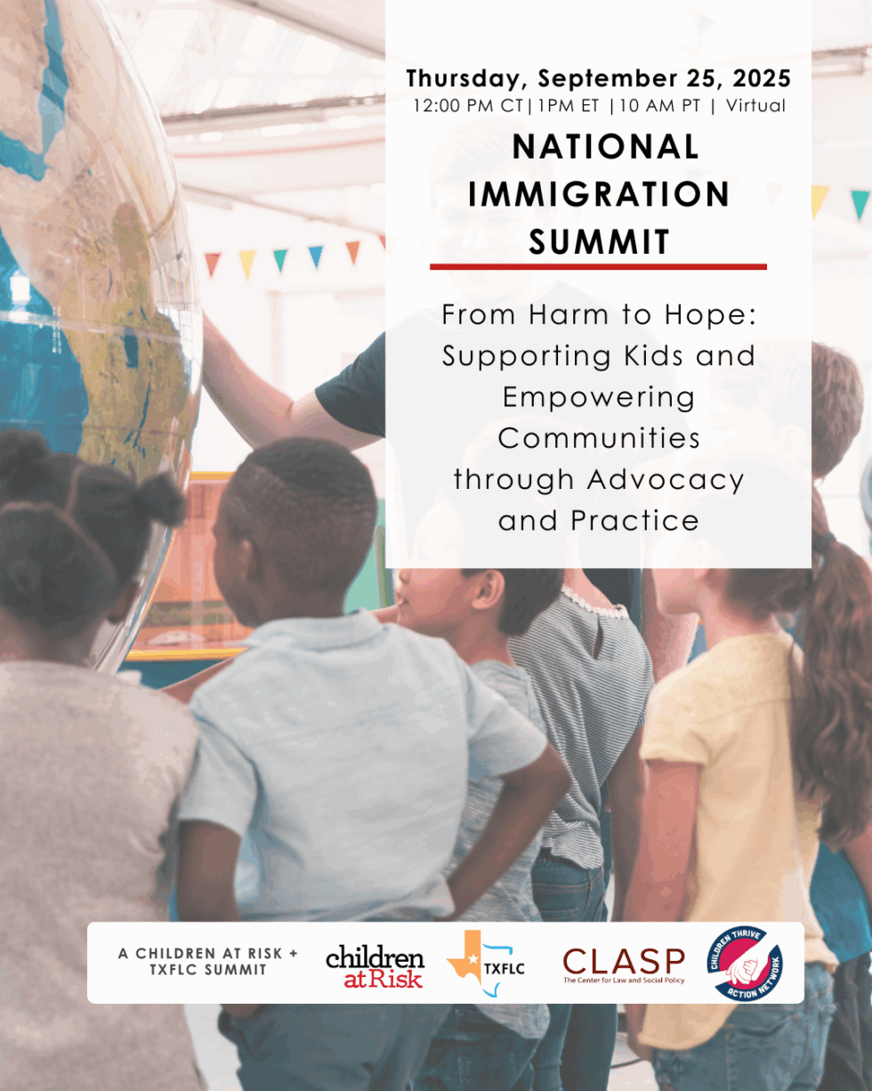 2025 Immigration Summit - CHILDREN AT RISK